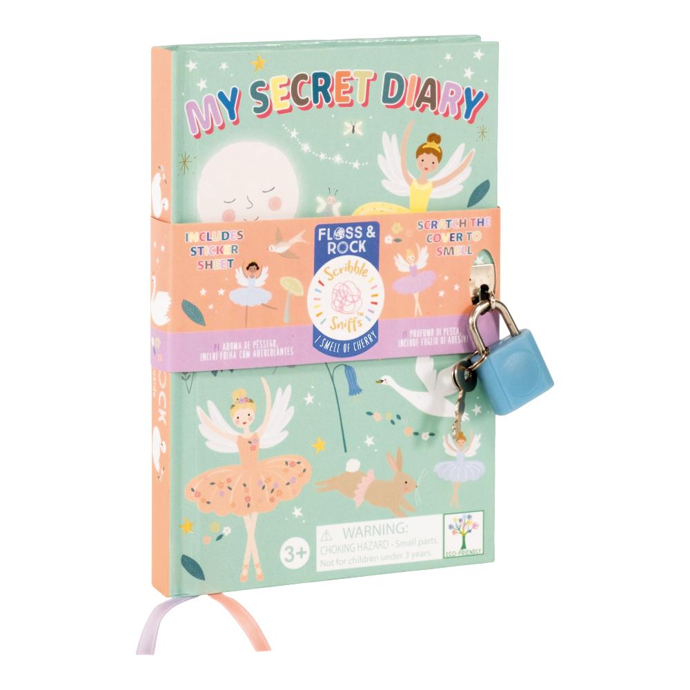 My Secret Scented Lockable Diary - Enchanted | Curious Kids Toy Lab