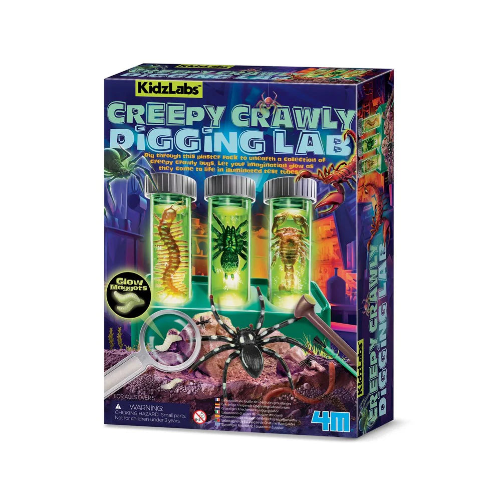 4M - KidzLabs - Creepy Crawly Digging Lab Kit – Curious Kids Toy Lab