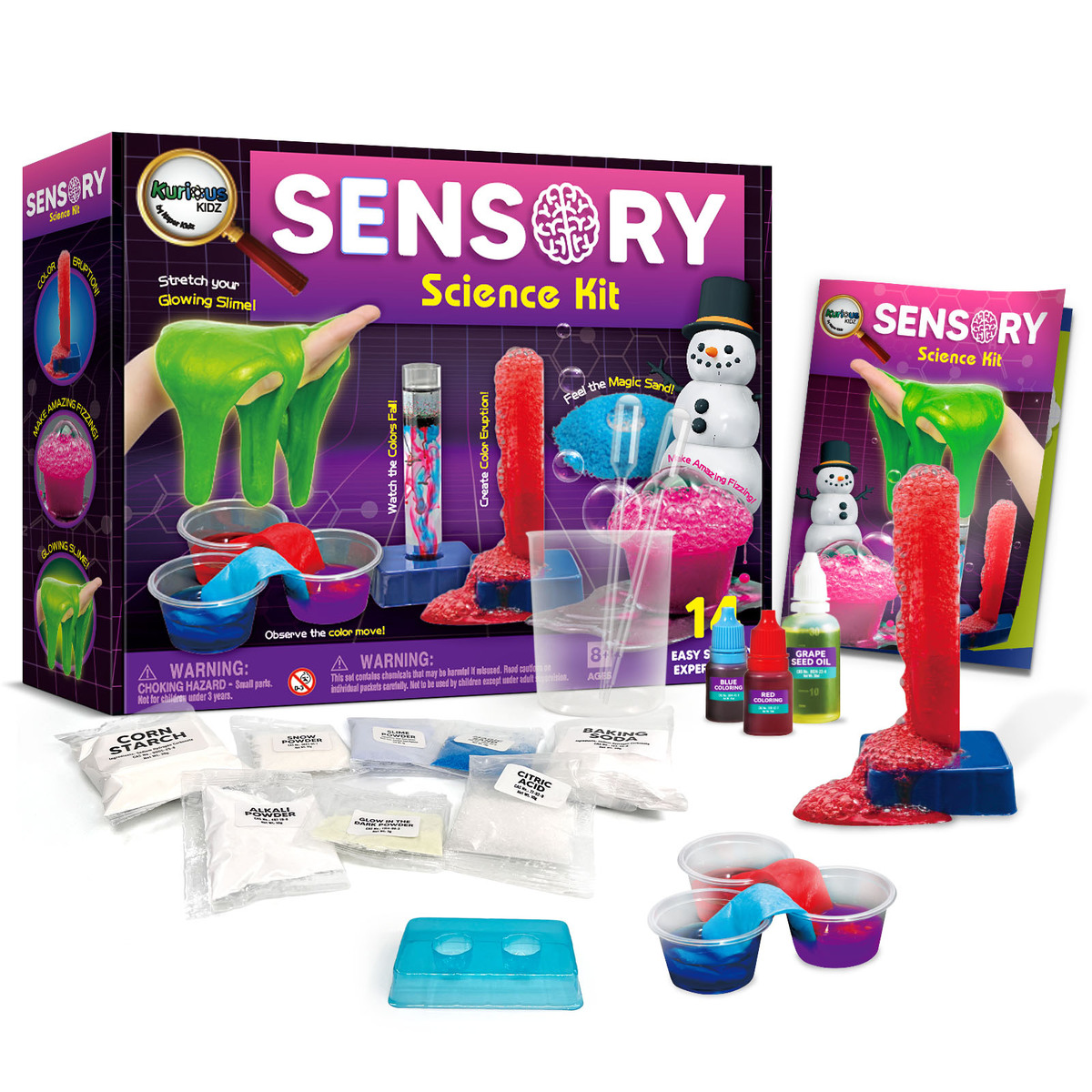 Sensory Science Experiment Kit | Curious Kids Toy Lab