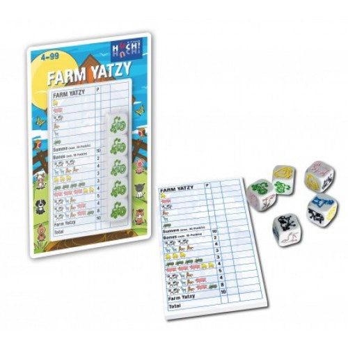 Farm Yatzy Game | Curious Kids Toy Lab