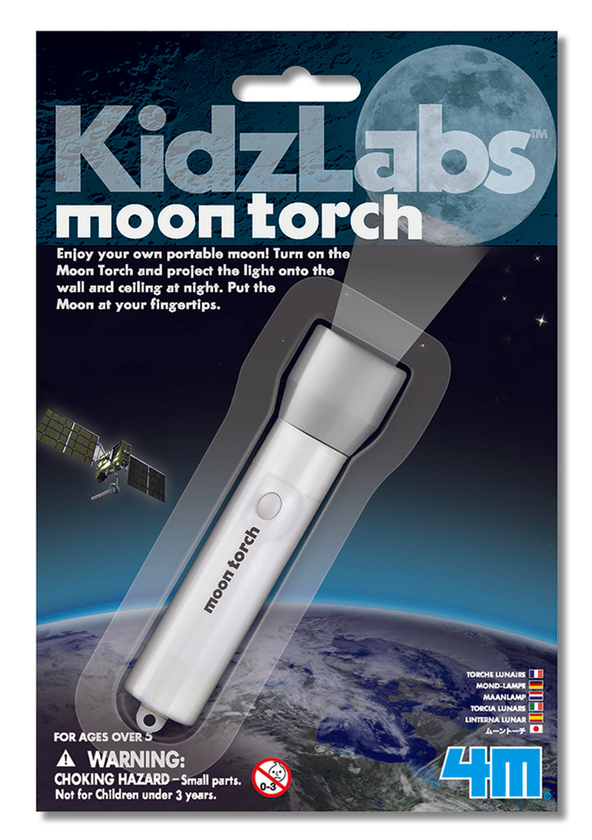 Moon Torch and Projector – Curious Kids Toy Lab